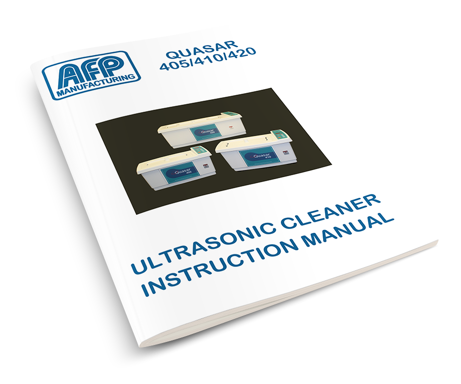 Quasar Ultrasonic Cleaners – AFP Manufacturing